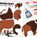 Bison Craft Printable Template | Native American Craft Activity ...