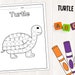 Sea Animals Dot Marker | Printable Ocean Animal Do a Dot Coloring Pages ...