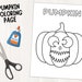 Printable Pumpkin Craft for Kids | Halloween Activities | Color, Cut ...