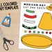Printable Sombrero Hat Craft | Hispanic Heritage Month Craft | Cinco De ...
