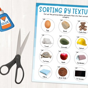 Sorting by Texture | Soft, Hard, Rough, and Smooth | Texture Sorting ...