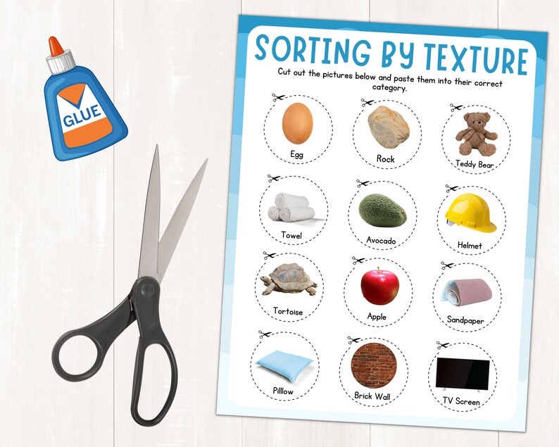 Sorting by Texture | Soft, Hard, Rough, and Smooth | Texture Sorting ...