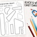 Excavator Craft for Kids | Printable Template | Construction Vehicle ...