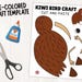 Kiwi Bird Craft Template: New Zealand Animal Activity (PDF Download) - Etsy