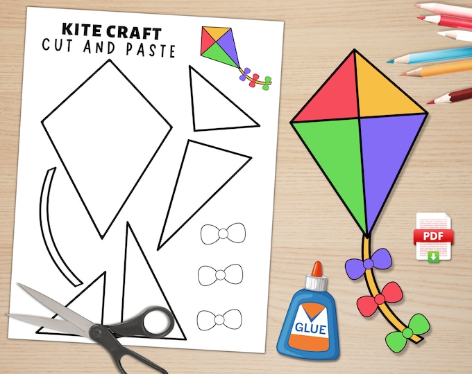 Printable Birthday Cake Craft Template for Kids | Birthday Activities ...