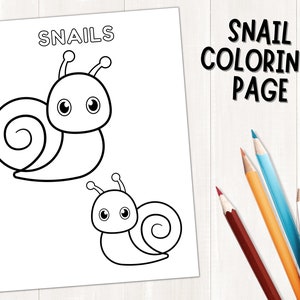 Printable Snail Craft for Kids | Spring Activities | Build a Snail ...