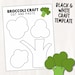 Printable Broccoli Craft Template | Vegetable Craft Activity | Build a ...