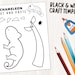 Chameleon Craft for Kids, Printable Template, Rainforest Activities ...