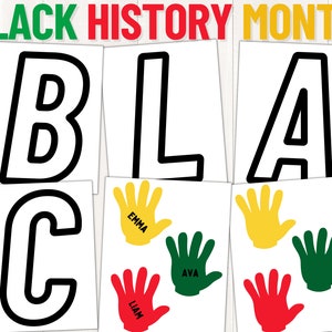 Black History Month Bulletin Board Kit | Classroom Decor | Black ...