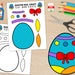 Easter Egg Craft Activity | Spring Craft | Easter Activities ...