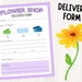 Flower Shop Dramatic Play Printables | Florist Pretend Play | Spring ...