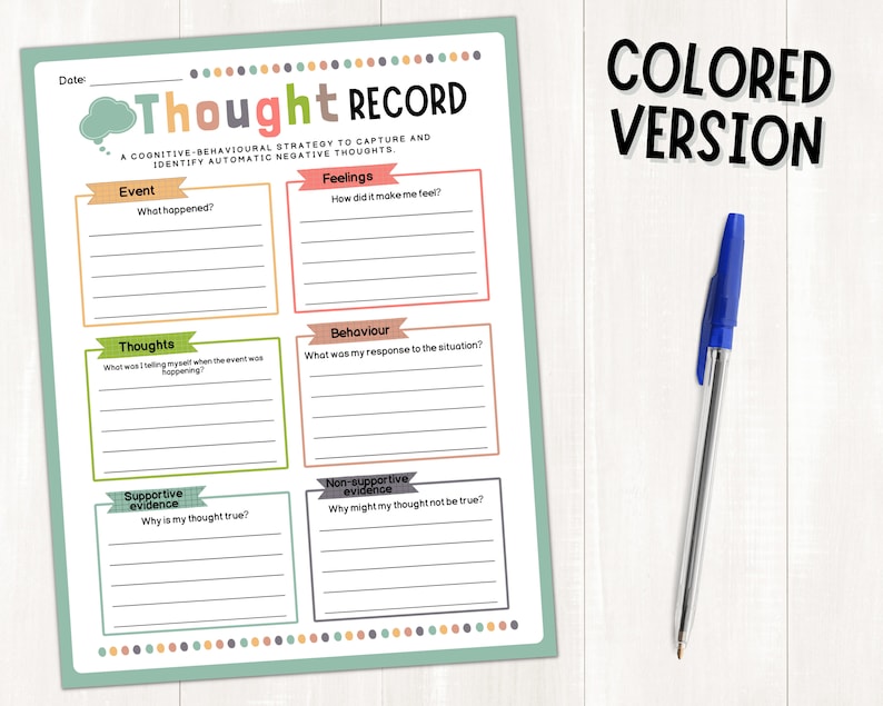 Anger Management Printable Worksheet Dealing With Anger Coping With ...