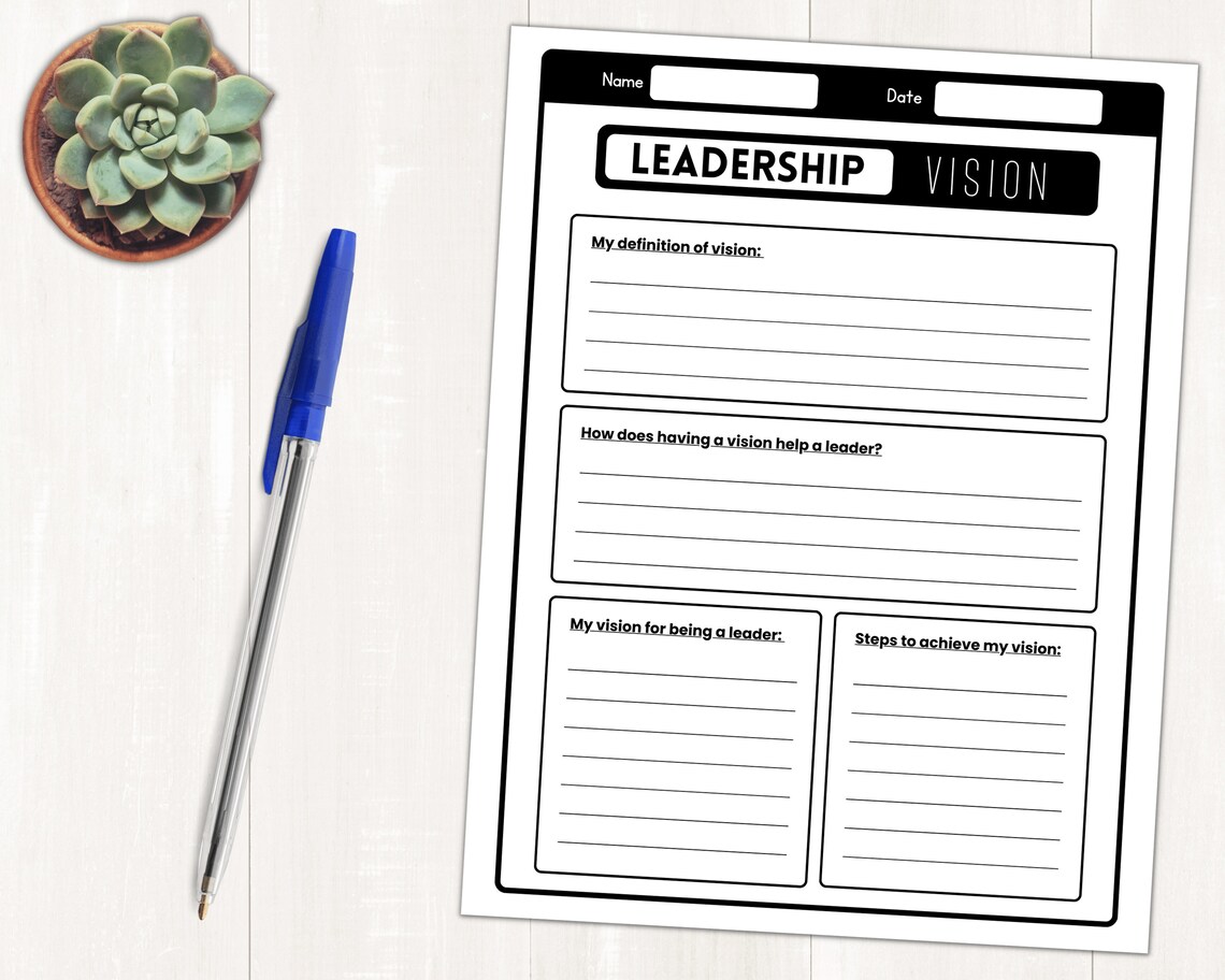 Leadership Skills Worksheets | Leadership Lessons | Leadership ...