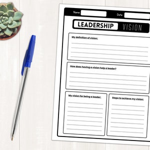 Leadership Skills Worksheets | Leadership Lessons | Leadership ...