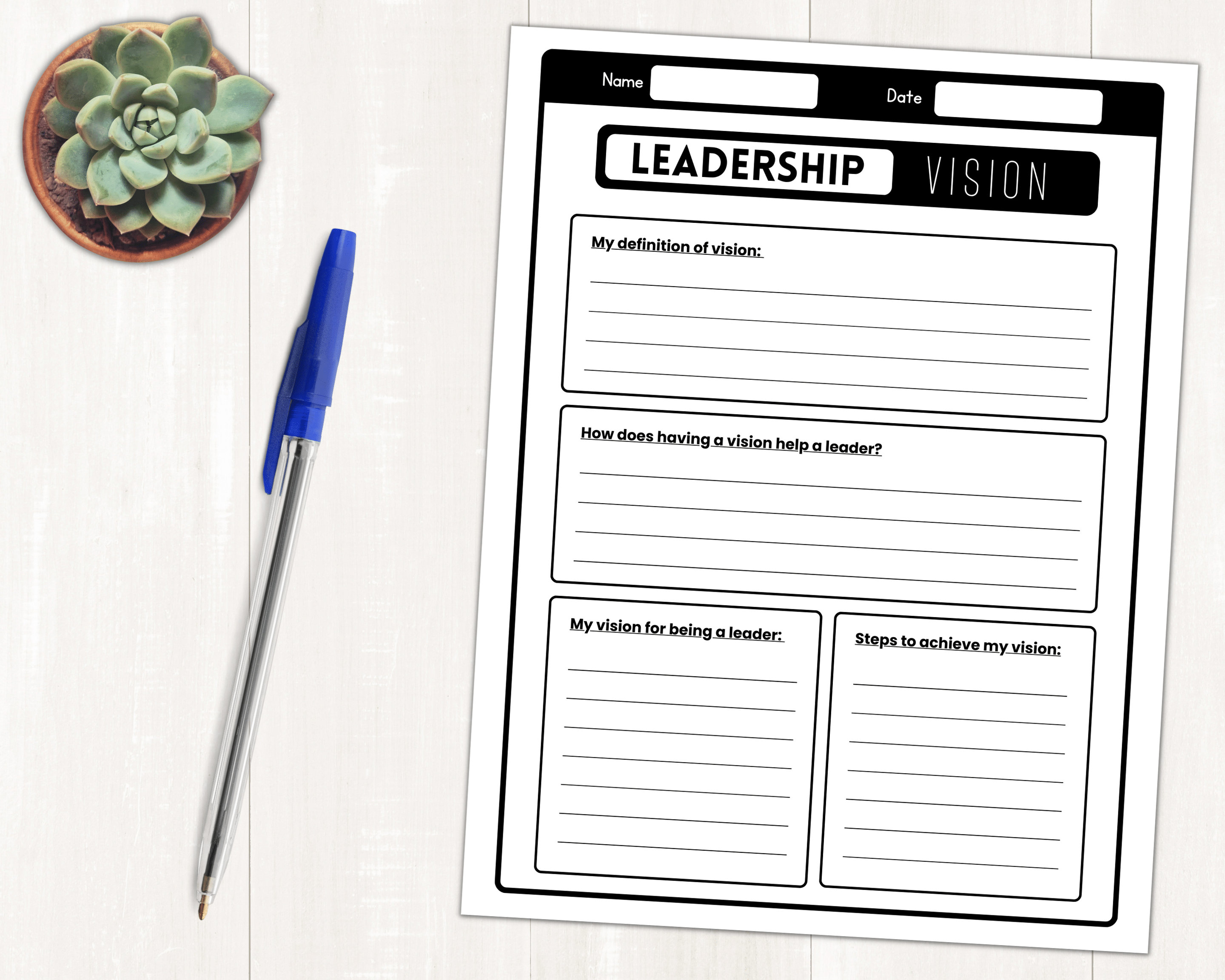 Leadership Skills Worksheets | Leadership Lessons | Leadership ...
