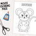 Printable Mouse Craft Template | Pet Craft Activity | Animal Craft ...