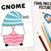 Printable Easter Gnome Craft | Build a Gnome | Spring Gnome Craft ...