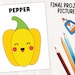 Printable Pepper Craft Template | Vegetable Craft Activity | Build a ...