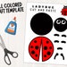 Printable Ladybug Craft Template for Kids | Spring Activity | Insect ...