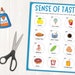 Sense of Taste Sorting Activity Sorting Food Based on Taste Activity ...