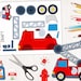 Fire Truck Craft Template | Printable Fire Engine Craft | Color, Cut ...