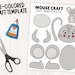 Printable Mouse Craft Template | Pet Craft Activity | Animal Craft ...