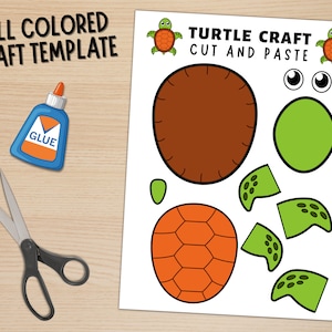 Sea Turtle Craft for Kids | Sea Life Activities | Ocean Animal Craft ...