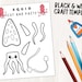 Printable Squid Craft | Sea Life Activity | Ocean Animal Craft | Color ...