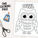 Printable Owl Craft Template for Kids | Fall Crafts & Activities ...