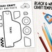 Printable Taxi Craft | Transportation Craft | Build a Taxi Cab | Cut ...