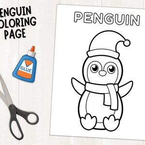 Penguin Craft for Kids | Arctic Habitat Activities | Polar Animal ...