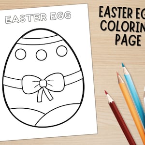 Easter Egg Craft Activity | Spring Craft | Easter Activities ...
