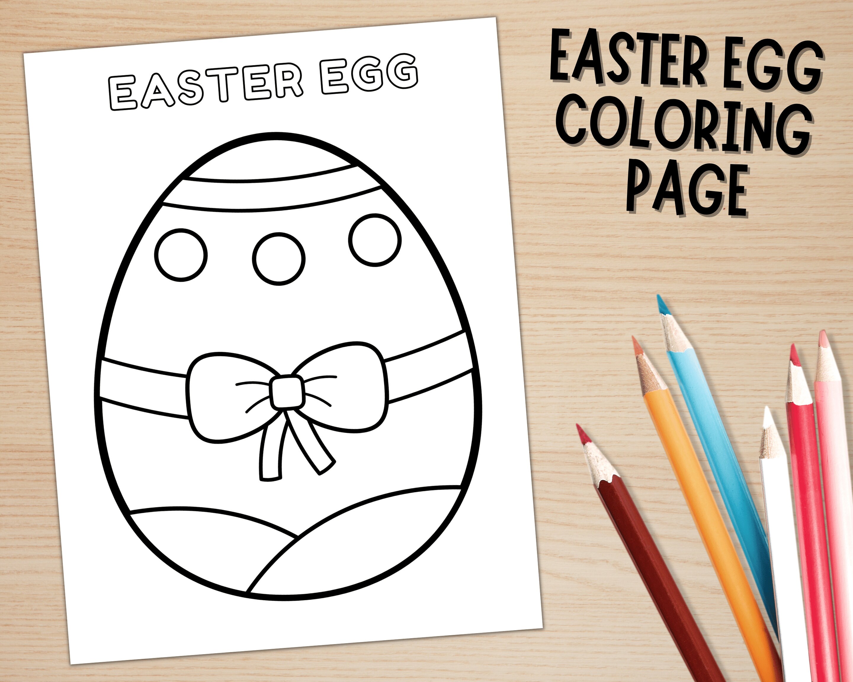 Easter Egg Craft Activity Spring Craft Easter Activities Printable ...