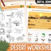 Printable Desert Worksheets for Kids | Desert Animals Activities ...