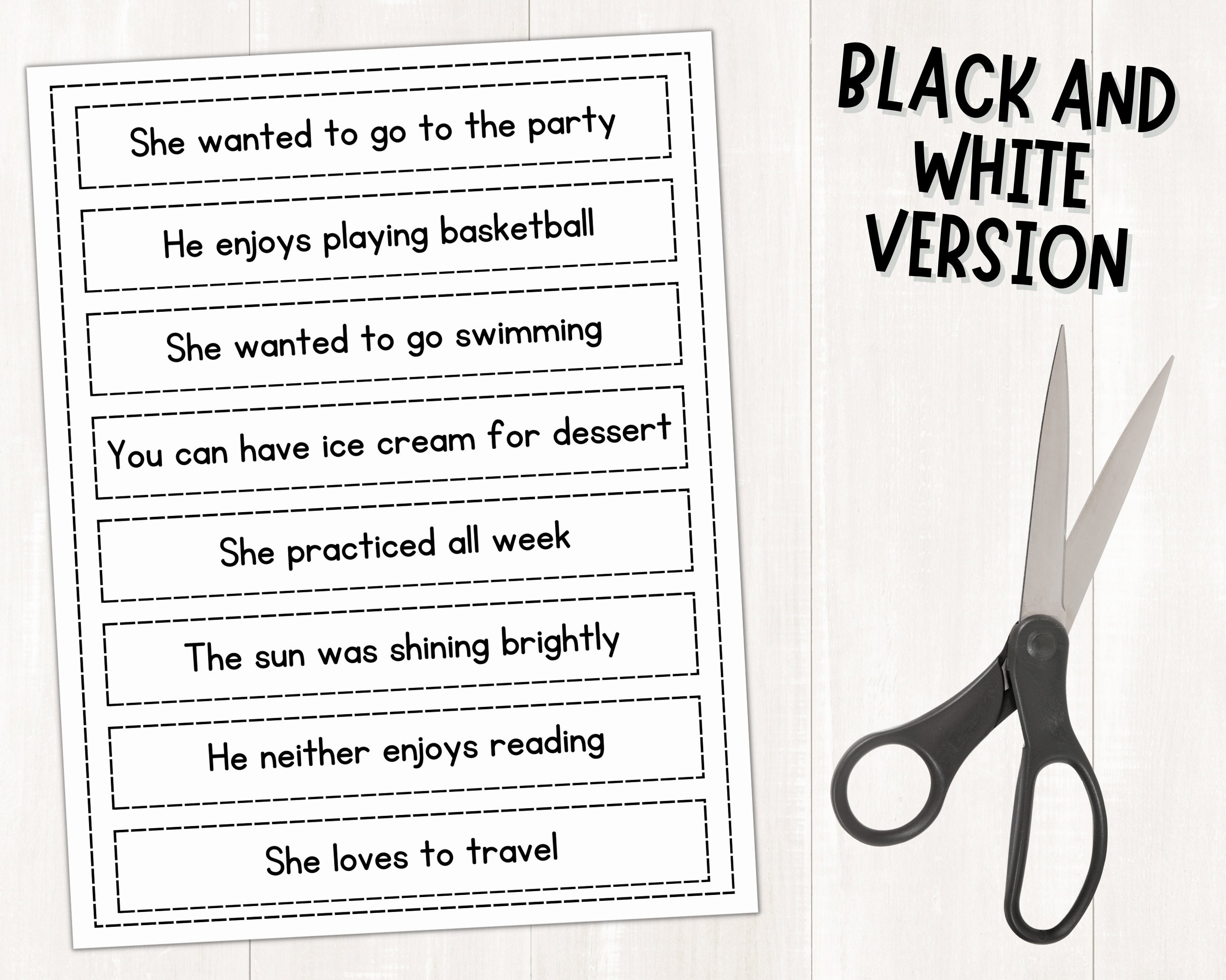 Compound Sentences Hands-on Activity | Sentence Building Activity ...