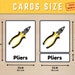Tools Printable Flashcards | Tools Montessori 3-parts Cards | Tools ...