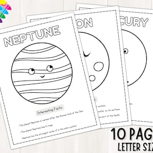 Printable Solar System Coloring Pages | Interesting Facts About the ...