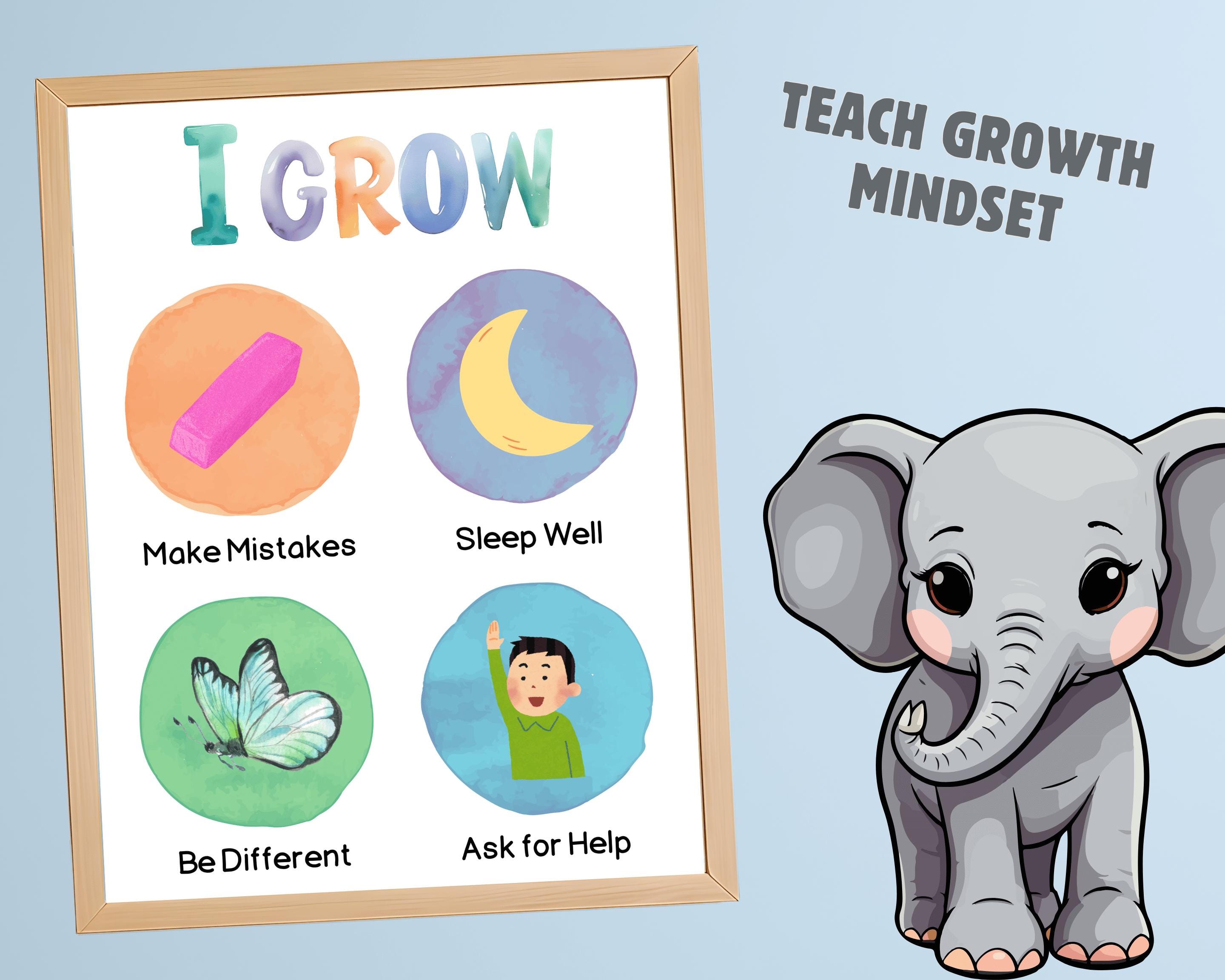 Affirmation Poster Set for Kids, Printable Classroom Wall Art, Kids ...