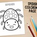Printable Spider Craft Halloween Craft Kids Cut & Paste Activity Indoor ...