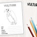 Printable Wild Animals Coloring Pages for Kids, Wild Animals Research ...