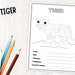Printable Wild Animals Coloring Pages for Kids, Wild Animals Research ...