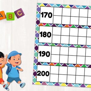 Calendar Ten Frames | Counting the Days of School | Back to School ...