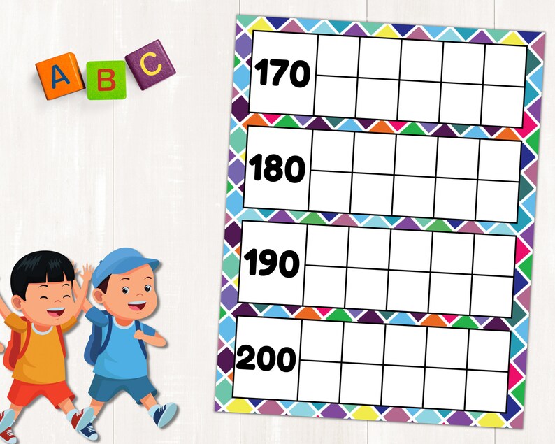 Calendar Ten Frames | Counting the Days of School | Back to School ...