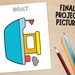 Boat Craft Template, Transportation Activities, Boat Cut & Paste Craft ...
