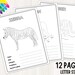 Printable Wild Animals Coloring Pages for Kids, Wild Animals Research ...