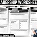 Leadership Skills Worksheets | Leadership Lessons | Leadership ...