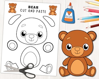 Plantilla De Oso Pardo Para Preescolar 🐻MOLDE GRATIS!!🐻OSITOS DE