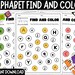 Alphabet Find and Color Worksheets | Alphabet Letter Recognition ...