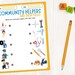 Community Helpers Activities & Worksheets | Jobs and Tools Matching ...