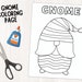 Printable Easter Gnome Craft | Build a Gnome | Spring Gnome Craft ...